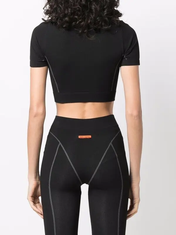 Heron Preston Logo-tape Active Cropped Top