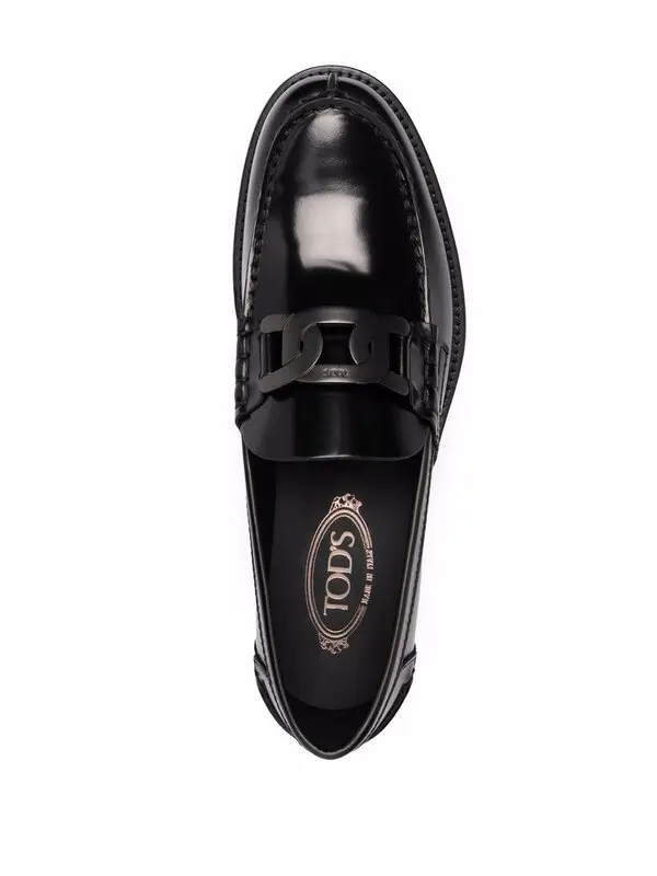 TOD'S Chain-link Loafers