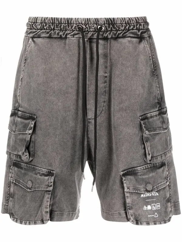 MAUNA KEA Denim Cargo Shorts