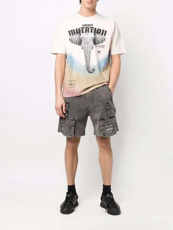 MAUNA KEA Denim Cargo Shorts