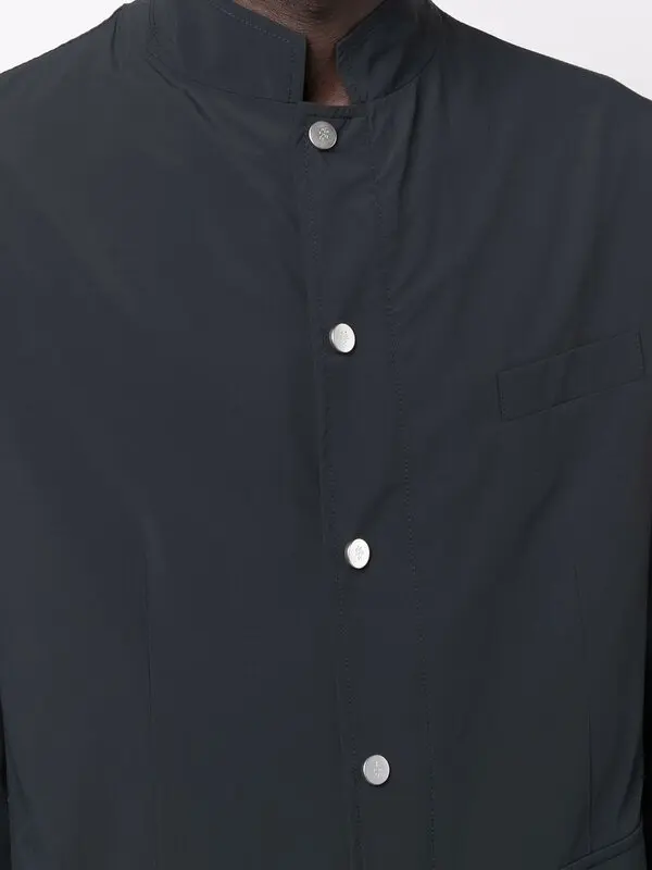 Eleventy Single-breasted Jacket - Blue