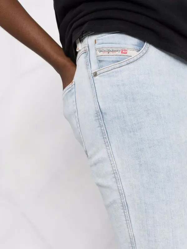 DIESEL® De-ginny Denim Cycling Shorts