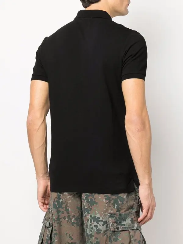 DIESEL® Cotton Polo Shirt With Logo