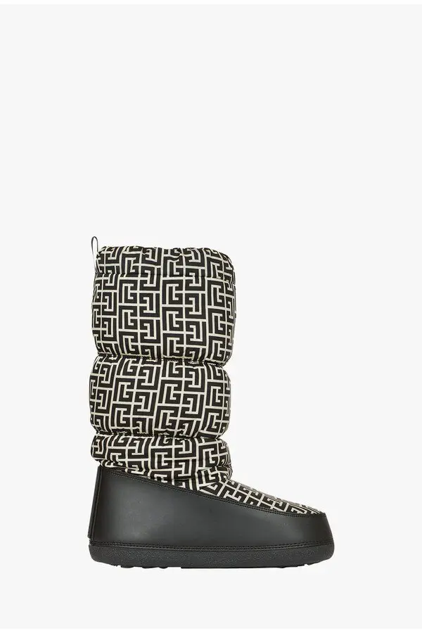Balmain Men Capsule After Ski Quilted Nylon AprèS-Ski Boots  display picture 3