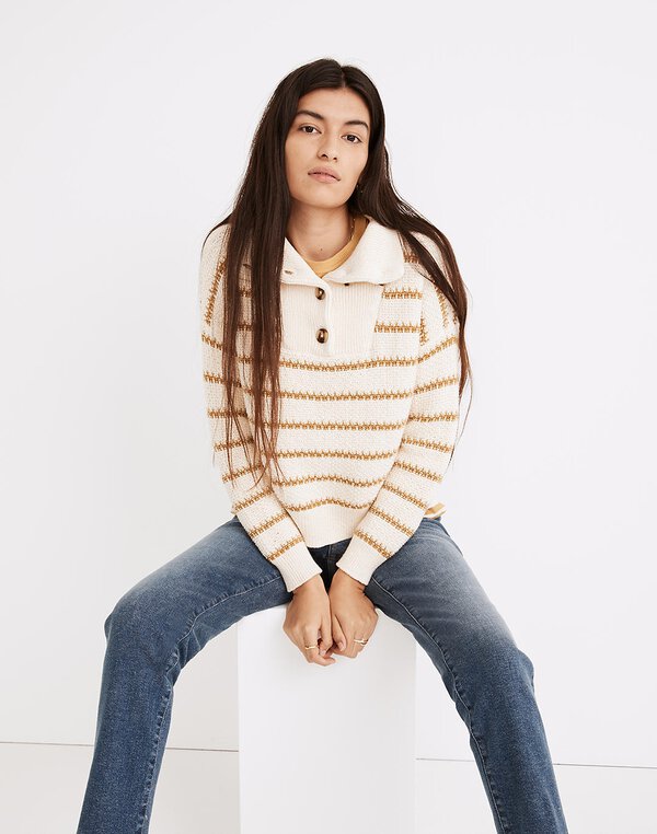 striped barfield sweater