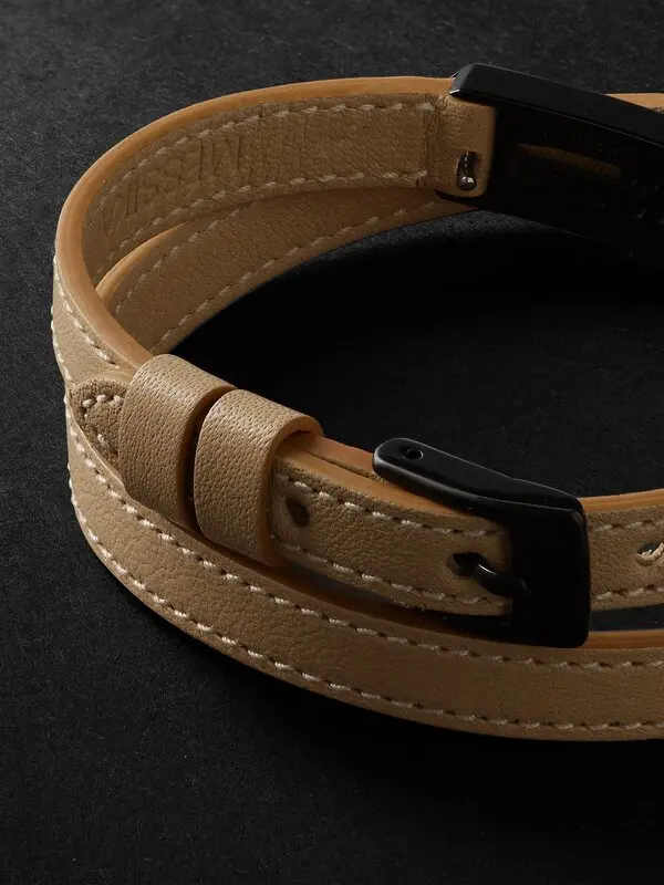 Messika My Move Diamond And Leather Bracelet