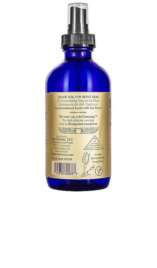 SUN POTION Solar Rose Water Beauty + Aromatherapy Mist