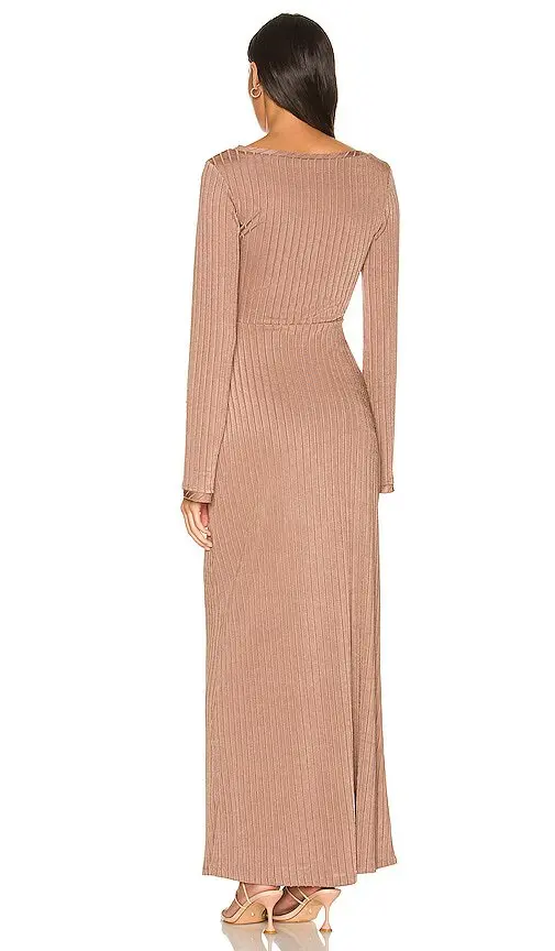 free people maxi dress xs Free People Off White Long Sleeve Maxi Dress with Shoulder Strap (XS)
