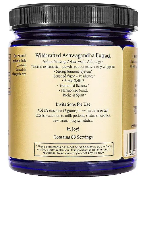 SUN POTION Organic Ashwagandha Ayurvedic Adaptogen Powder