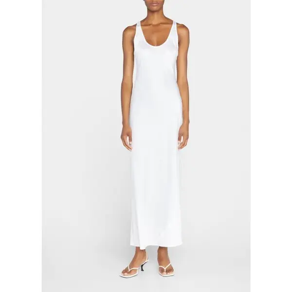 L'AGENCE Akiya Tank Dress - White