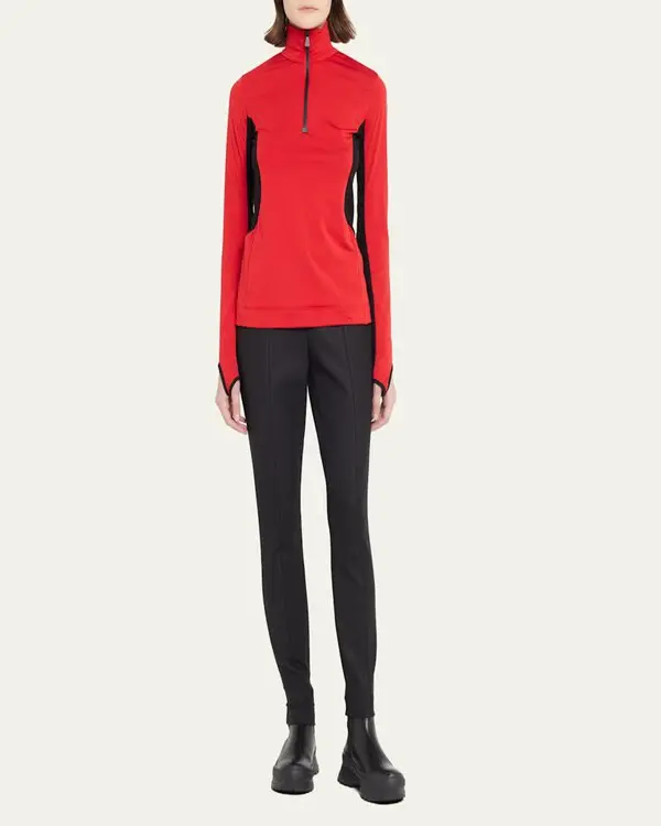 Moncler Half-zip Pullover Sweater