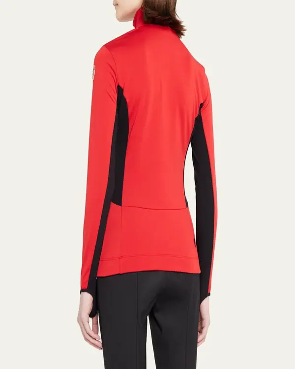 Moncler Half-zip Pullover Sweater