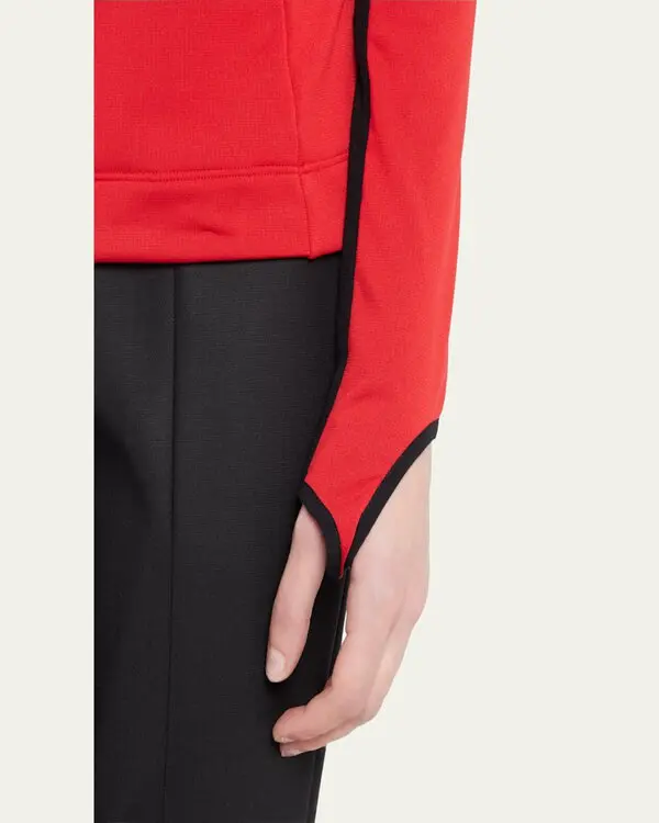 Moncler Half-zip Pullover Sweater