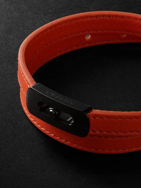 Messika My Move Diamond And Leather Bracelet
