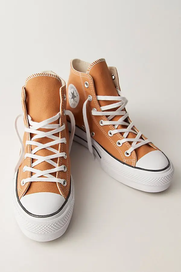 CONVERSE Chuck Taylor All Star Lift Hi-top Sneakers - Ginger Snap