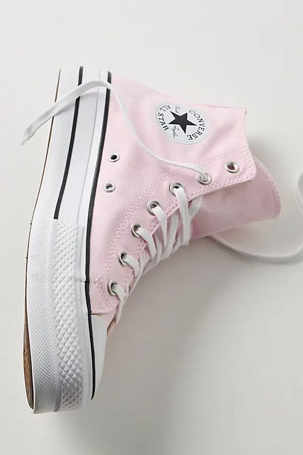 CONVERSE Chuck Taylor All Star Lift Hi-top Sneakers - Sugar Berry/white/black