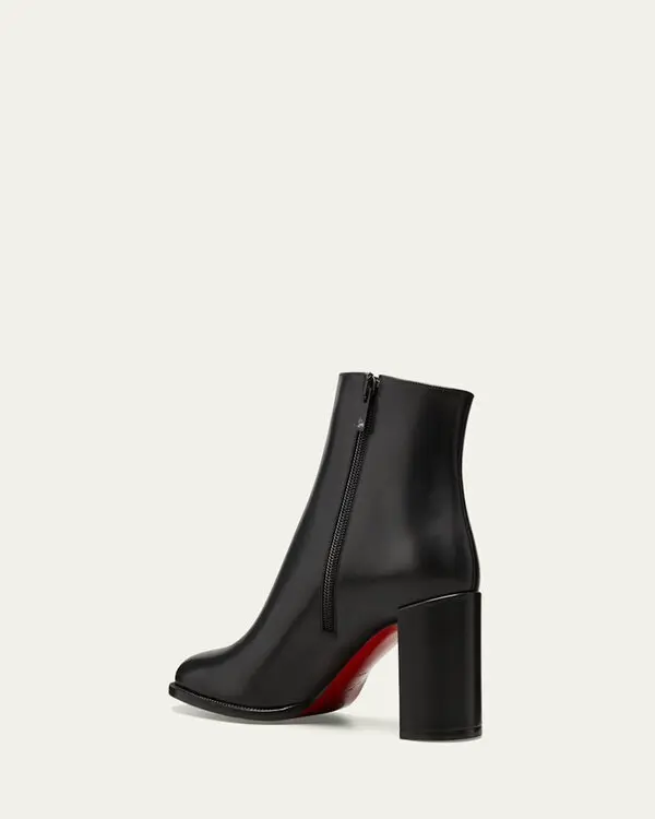 CHRISTIAN LOUBOUTIN Adoxa 70mm Zip-up Ankle Booties