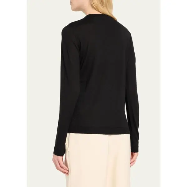 Ralph Lauren Cashmere Crewneck Sweater - Black