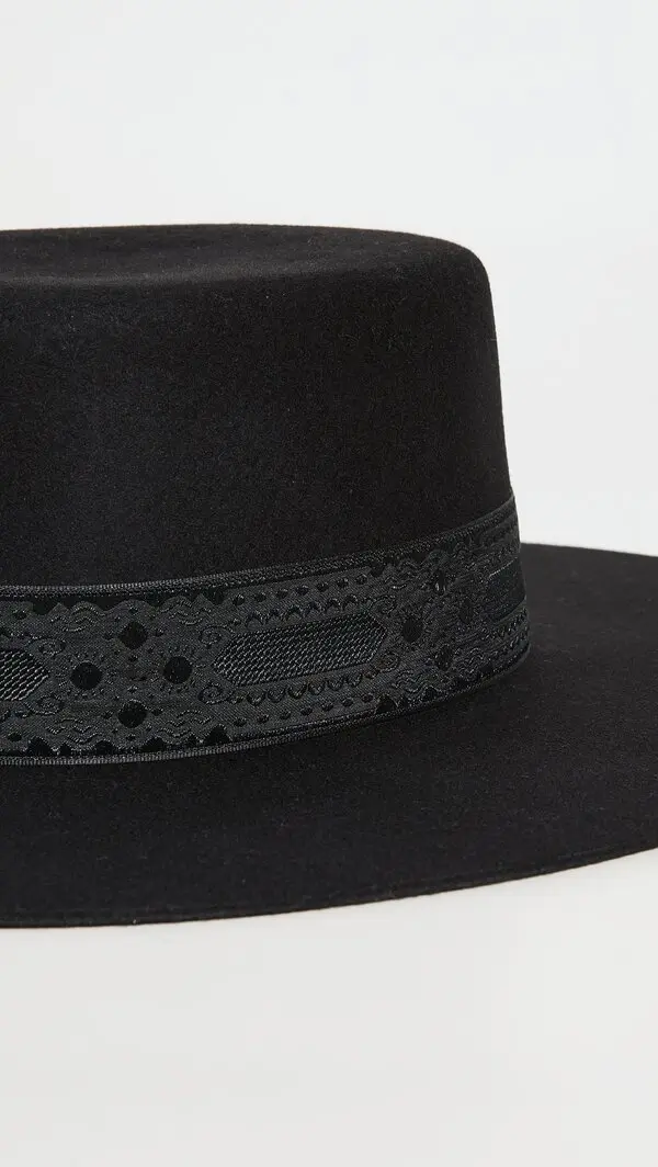 Lack Of Color The Sierra Wide Brim Hat In Black - 40% Off  display picture 1