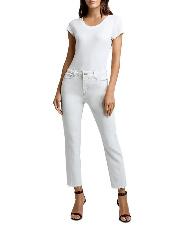 L'Agence Sada High-rise Crop Slim Jeans