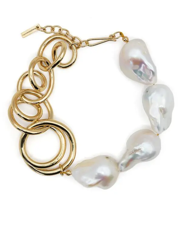Completedworks Vermeil-plated Pearl Bracelet - Gold