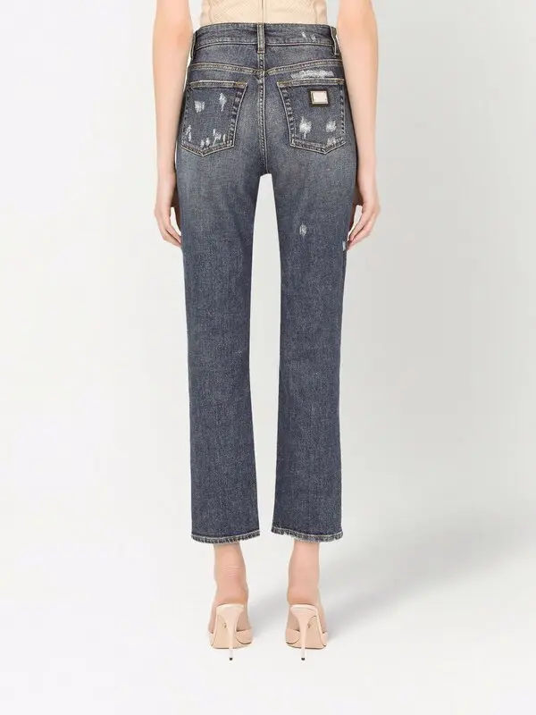 Dolce & Gabbana Distressed Boyfriend Jeans
