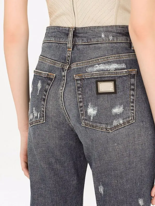 Dolce & Gabbana Distressed Boyfriend Jeans