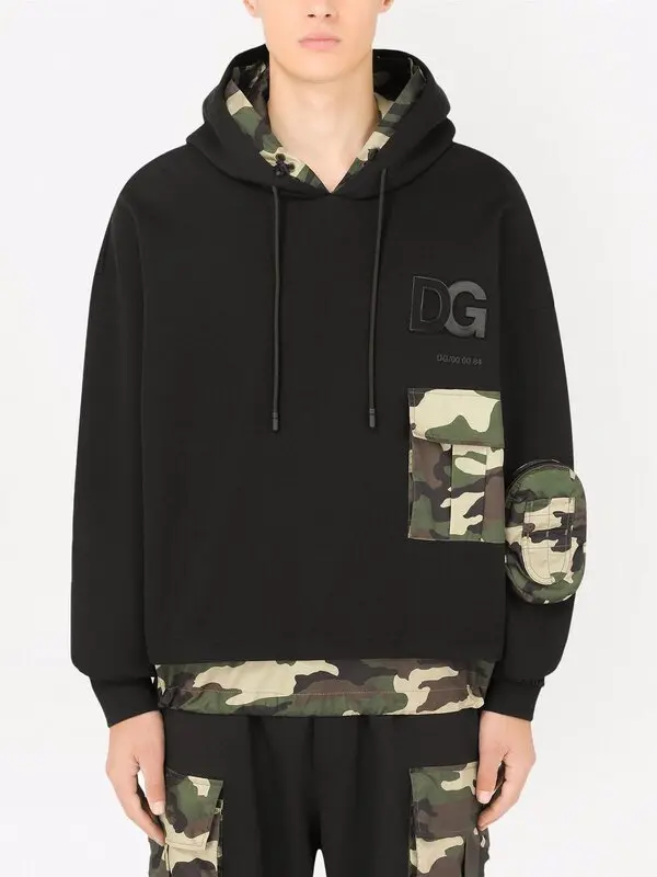 Dolce & Gabbana Camouflage-print Hoodie