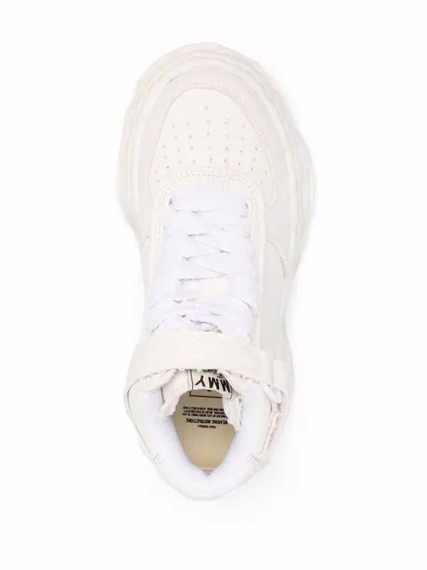Mihara Yasuhiro Wayne High-top Sneakers - White