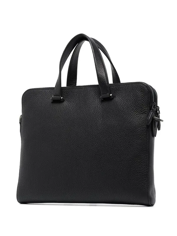 FERRAGAMO Logo-plaque Leather Briefcase