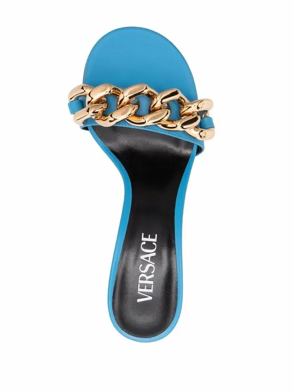 Versace Medusa Chain Mules