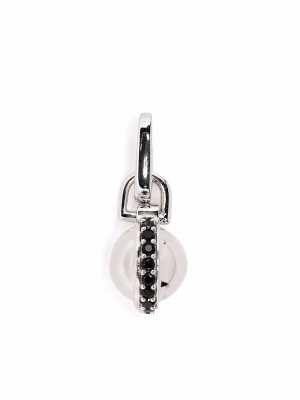 MISSOMA Pavé Sphere Clip-on Pendant - Silver