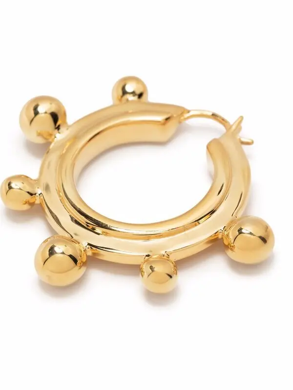MISSOMA Sphere Hoop Earrings - Gold