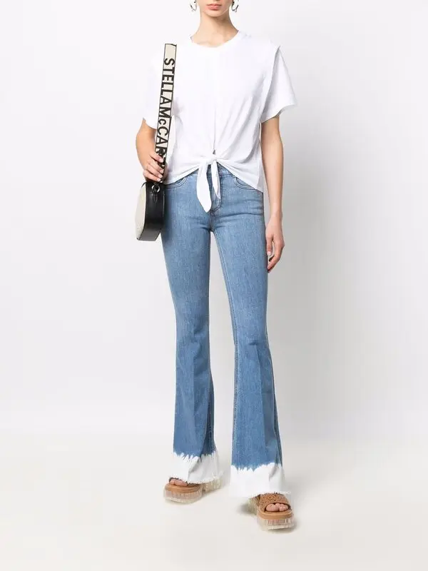 Stella McCartney 70's Dip Dye Flared Jeans