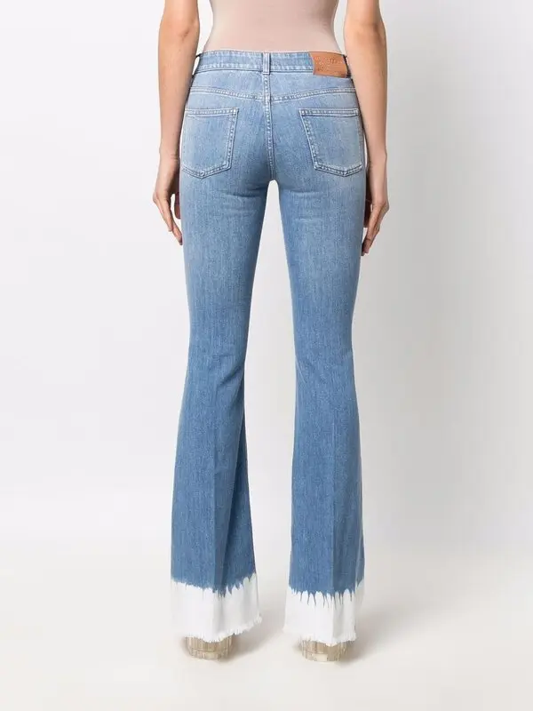 Stella McCartney 70's Dip Dye Flared Jeans