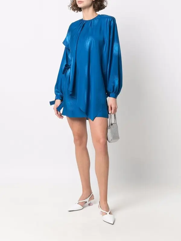 Stella McCartney Sun Motif Draped Dress