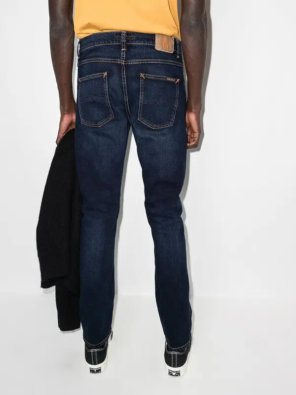 Nudie Jeans Lean Dean Slim-fit Jeans - Blue