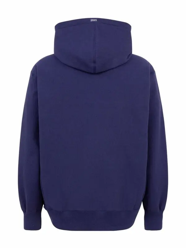 Supreme Box Logo Hoodie - Blue | Editorialist