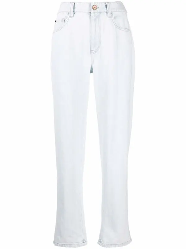 Brunello Cucinelli High-waist Straight-leg Jeans