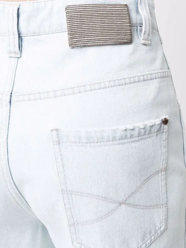 Brunello Cucinelli High-waist Straight-leg Jeans