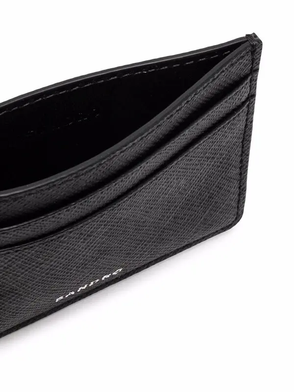 Sandro Reconstituted Leather Cardholder