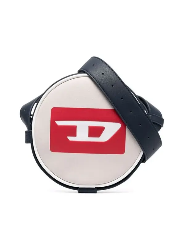 DIESEL® Logo-print Circle Shoulder Bag