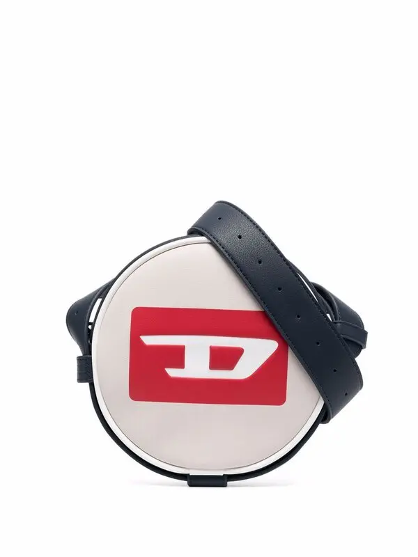 DIESEL® Logo-print Circle Shoulder Bag