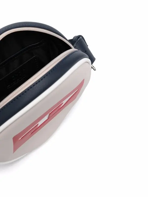 DIESEL® Logo-print Circle Shoulder Bag