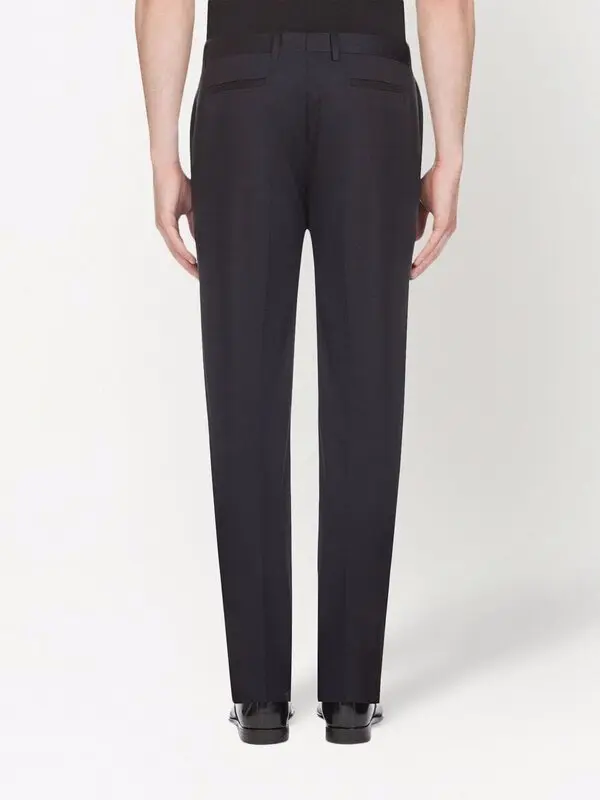 Dolce & Gabbana Mid-rise Tailored Trousers - Blue