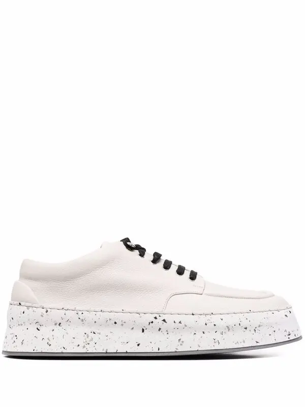 Marsèll Leather Lace-up Derby Shoes - White