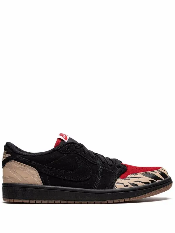 JORDAN X Solefly Air 1 Low Sp Carnivore Sneakers - Black