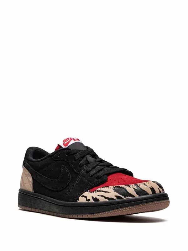 JORDAN X Solefly Air 1 Low Sp Carnivore Sneakers - Black