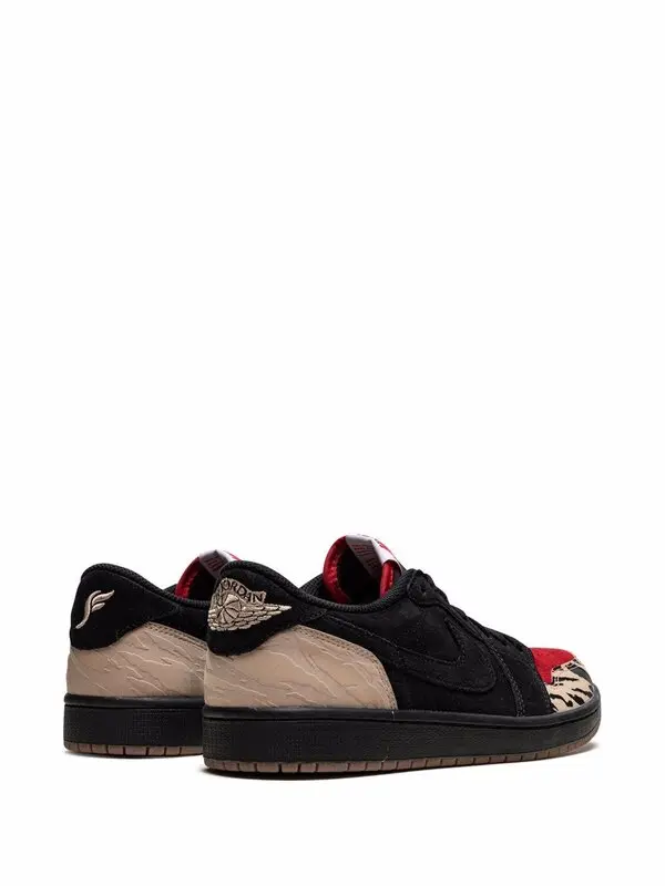 JORDAN X Solefly Air 1 Low Sp Carnivore Sneakers - Black