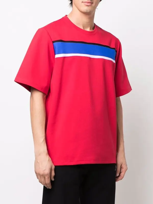 JUST DON Striped Band Short-sleeve T-shirt